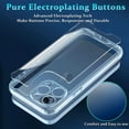 Reiko High Quality 2X Clean PC & TPU Bumper Case in Clear for Apple ...