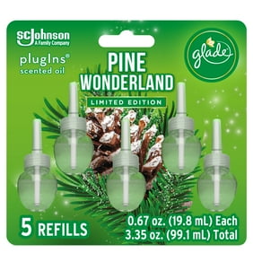 Glade PlugIns Refill 5 CT, Cozy Cider Sipping, 3.35 FL. OZ. Total ...