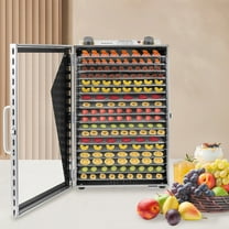 Commercial Dehydrator 18 Stainless Steel Trays Fruit Vegetable Food Dry ...