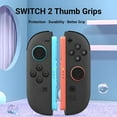 Switch 2 Thumbstick Covers –8PCS Silicone Thumb Grips Compatible with ...