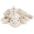 Jellycat Snow Dragon Stuffed Animal, Large 19.5 inches - Mythical Plush ...