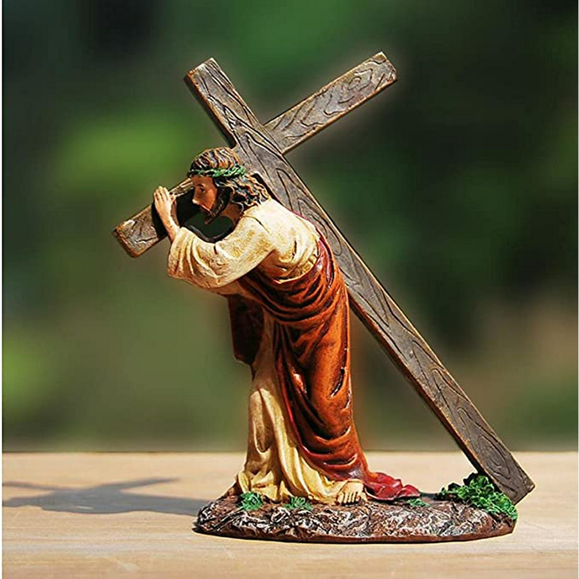 Jesus Carrying The Cross Statue