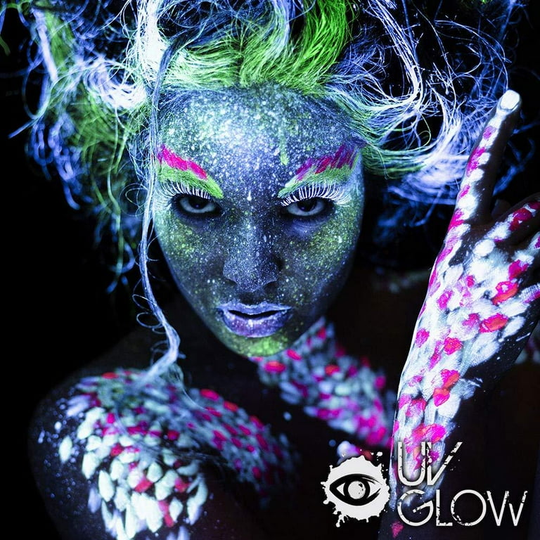 Glow Face Paint Designs