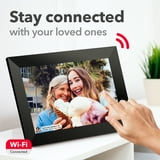 Sylvania 10-Inch Wi-Fi Digital Picture Frame with Photo App & SD Card ...