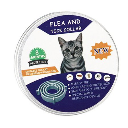 JUST BUY IT Pet Worm Collar Natural Herbal Ingredient Waterproof Collar ...