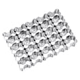 25 Cavity Dog Bone Cracker Cutter, Non-stick Cracker Cutter Mini Dog ...