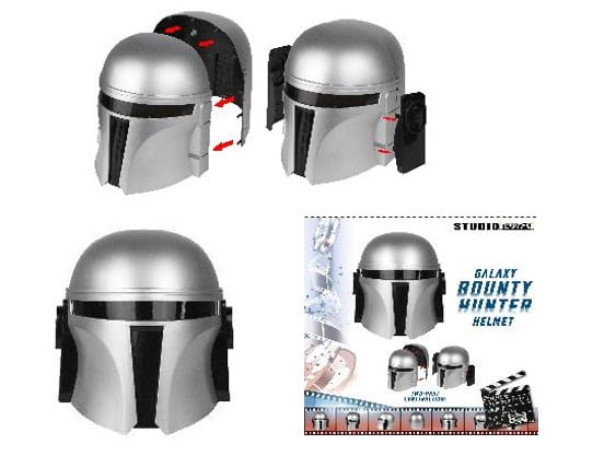 Galaxy Bounty Hunter Helmet - Mandalorian Inspired - Star Wars ...