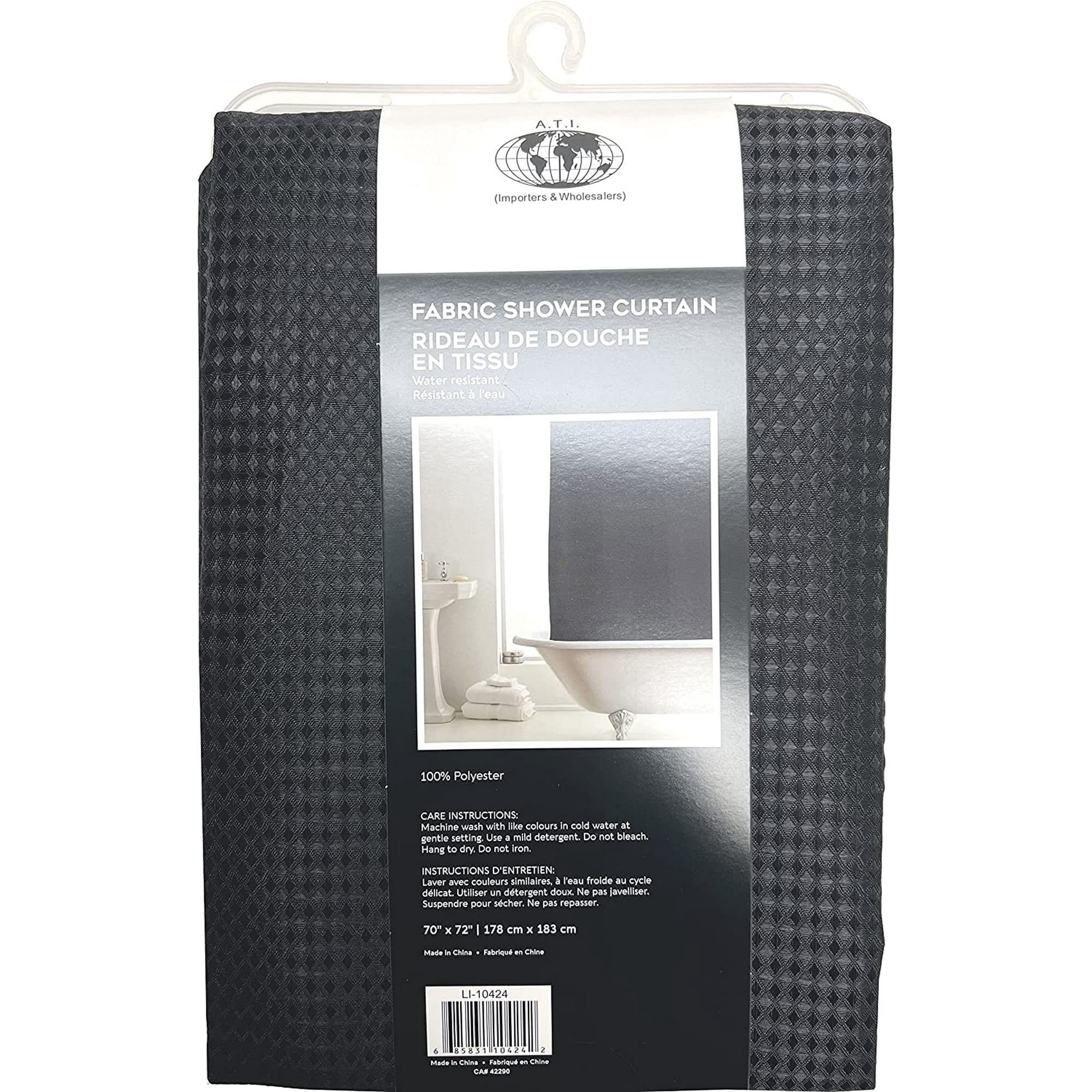 Click here for A. T.I Shower Curtain Fabric With Waffle Pattern 7... prices