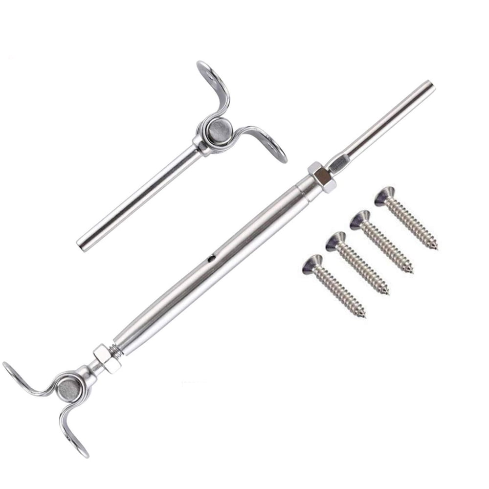 Fit 1/8" Stainless Steel Cable Deck Railing System Stainless Steel Wire ...