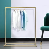 Industrial Style Garment Hanging Display Stand Dress Metal Clothes Rack ...