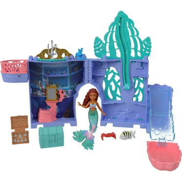 Disney The Little Mermaid Ariel and Sisters Small Doll Set with 7 ...