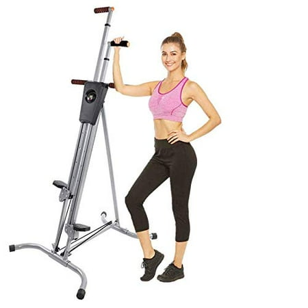 Exercise Climber, Heavy Duty Adjustable Height Folding Fitness Vertical ...