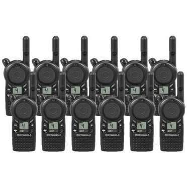 Motorola CLS1110 12 Pack Radio Bundle - Walmart Business Supplies