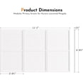 Modern Shade 12ft Modular Privacy Screen, Galvanized Steel Panel for ...