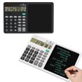 Solar Rechargeable Calculator Writing Board Voice Control Large Display ...