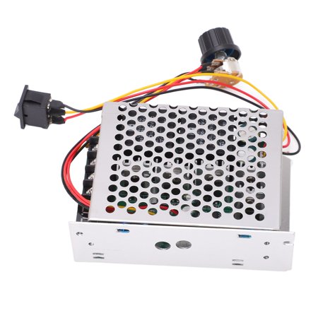 DC Motor Regulator, 10-55V Motor Speed Controller With Potentiometer ...