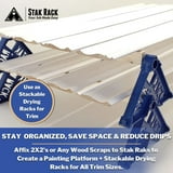 Stak Rack Door Painting Tool And Drying Rack for Interior or Exterior ...