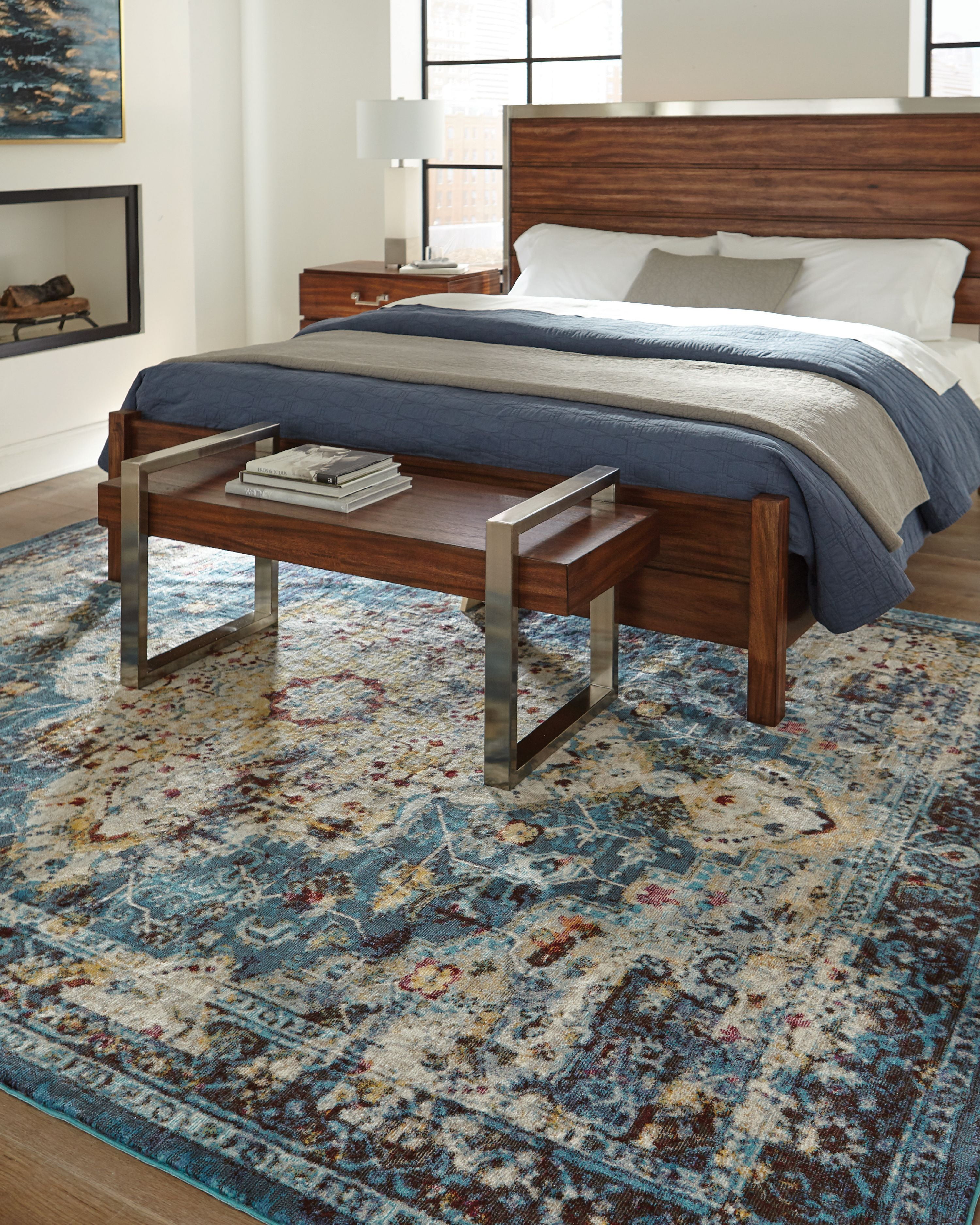 United Weavers Panama Jack Bohemian Bahama Transitional Aqua Woven ...