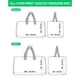 Lotusprint LLC 2D Print Personalized Cardinal Floral Quilted Weekend ...