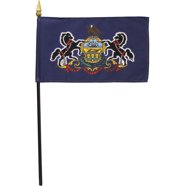 Red Team Spirit Flags 24Pc - Party Decor - 24 Pieces - Walmart.com