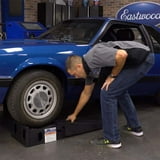 Eastwood Portable Vehicle Garage: Detachable Black Poly Car Ramp Set, 3 ...