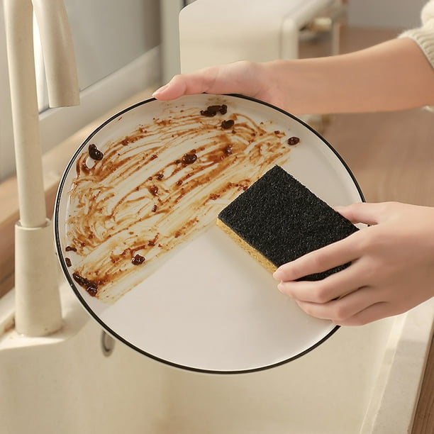 3 green scraping sponges anti-grease protection - Walmart.ca