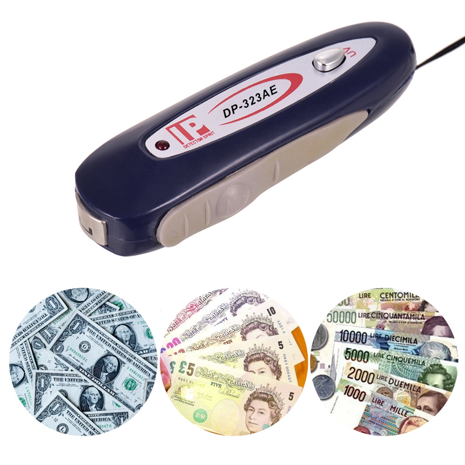Dcenta 2 In 1 Mini Money Detector Counterfeit Cash Currency - Walmart.com