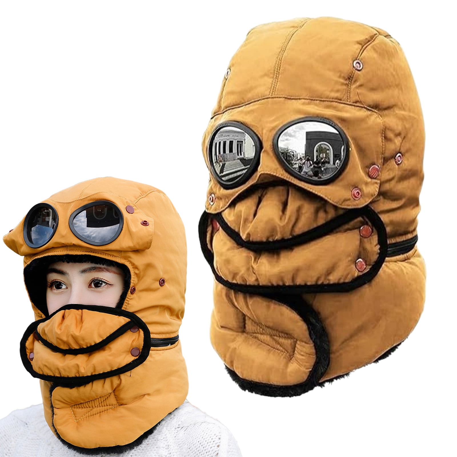 Click here for Miyuadkai Yellow Mountaineering Mask  30*28 Cm  Wi... prices