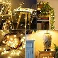 Battery Operated LED Globe String Lights, 16.4ft Twinkle Lamp for ...