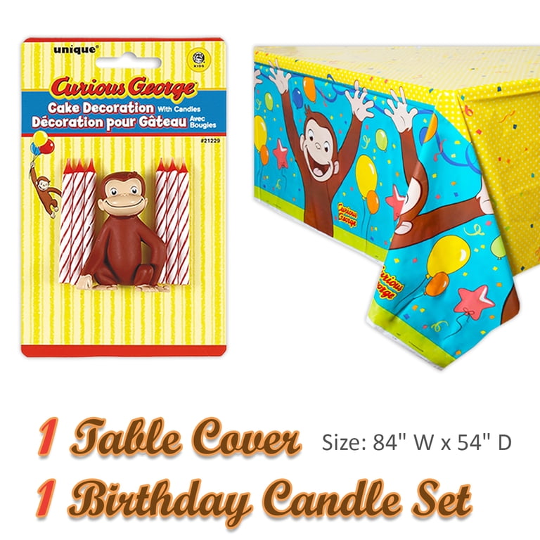 Curious George Cake Topper Set