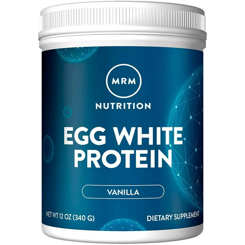 MRM All Natural Egg White Protein, French Vanilla, 12 Ounce - Walmart ...
