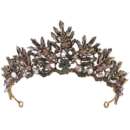 Bridal Tiara Leaf Crystal Tiara Vintage Tiaras and Crowns Gothic Queen ...