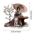 Acrylic Standing Tabletop Ornament for Living Room, Bedroom and ...