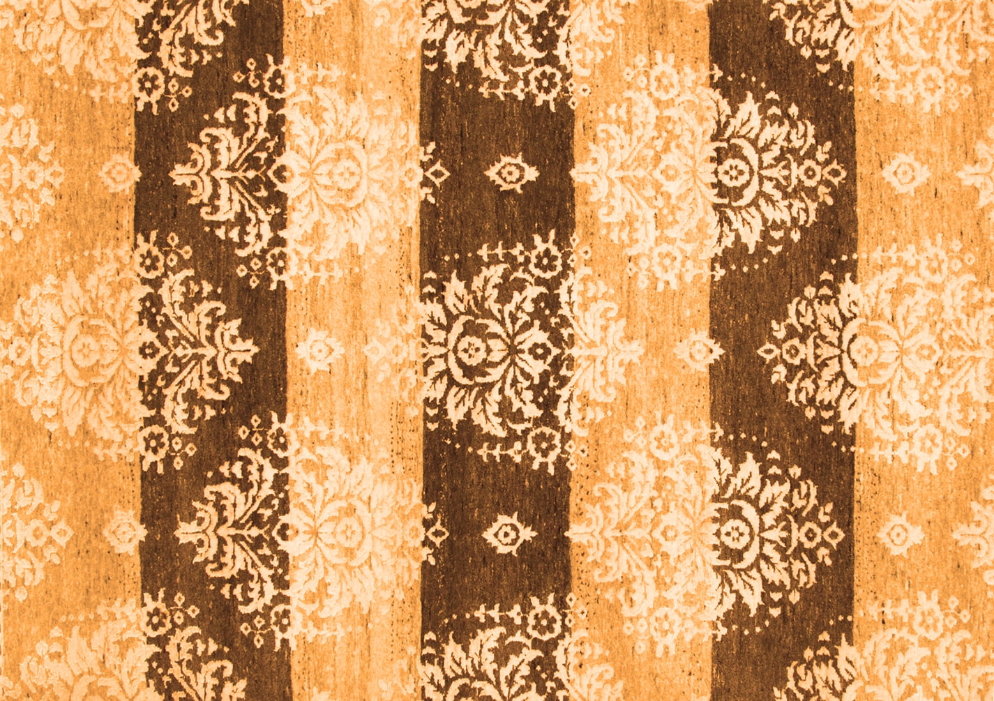 Ahgly Company Indoor Rectangle Abstract Orange Contemporary Area Rugs ...