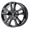 OE Creations Aluminum Rim PR215 22X10in Matte Black Machined Finish ...
