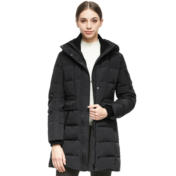 Orolay Womens Quilted Jacket Hooded Coats Winter Down Jacket Thickened