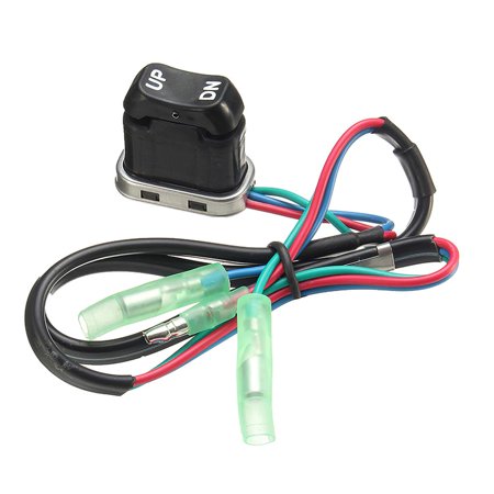 Baohd Outboard Box Tilting Switch Kit Universal Boat Component Motor ...