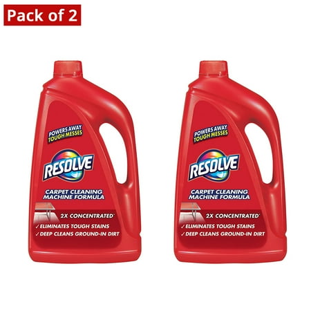 Resolve Large Area Carpet Cleaner Machine Solution 60 oz (2 Pack ...