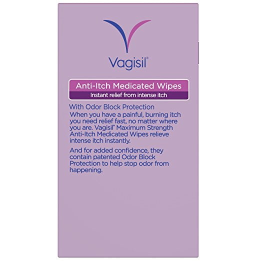 Vagisil Medicated Anti-Itch Wipes, 12 Wipes – Beauty Suppliers – Online ...