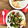 Great Value Disposable Plastic White Forks and Spoons, 120 Count ...