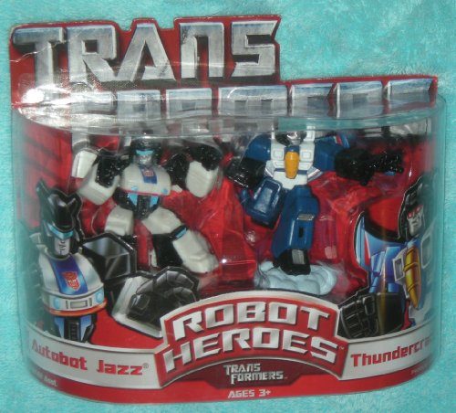 Transformers: Robot Heroes > Autobot Jazz & Thundercracker - Walmart.com