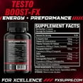 FX Supps Testo Boost-FX, Extra Strength Testosterone Booster for Muscle ...