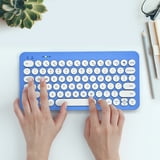 onn Mini Compact Wireless Office Keyboard USB Receiver, 78 Keys ...