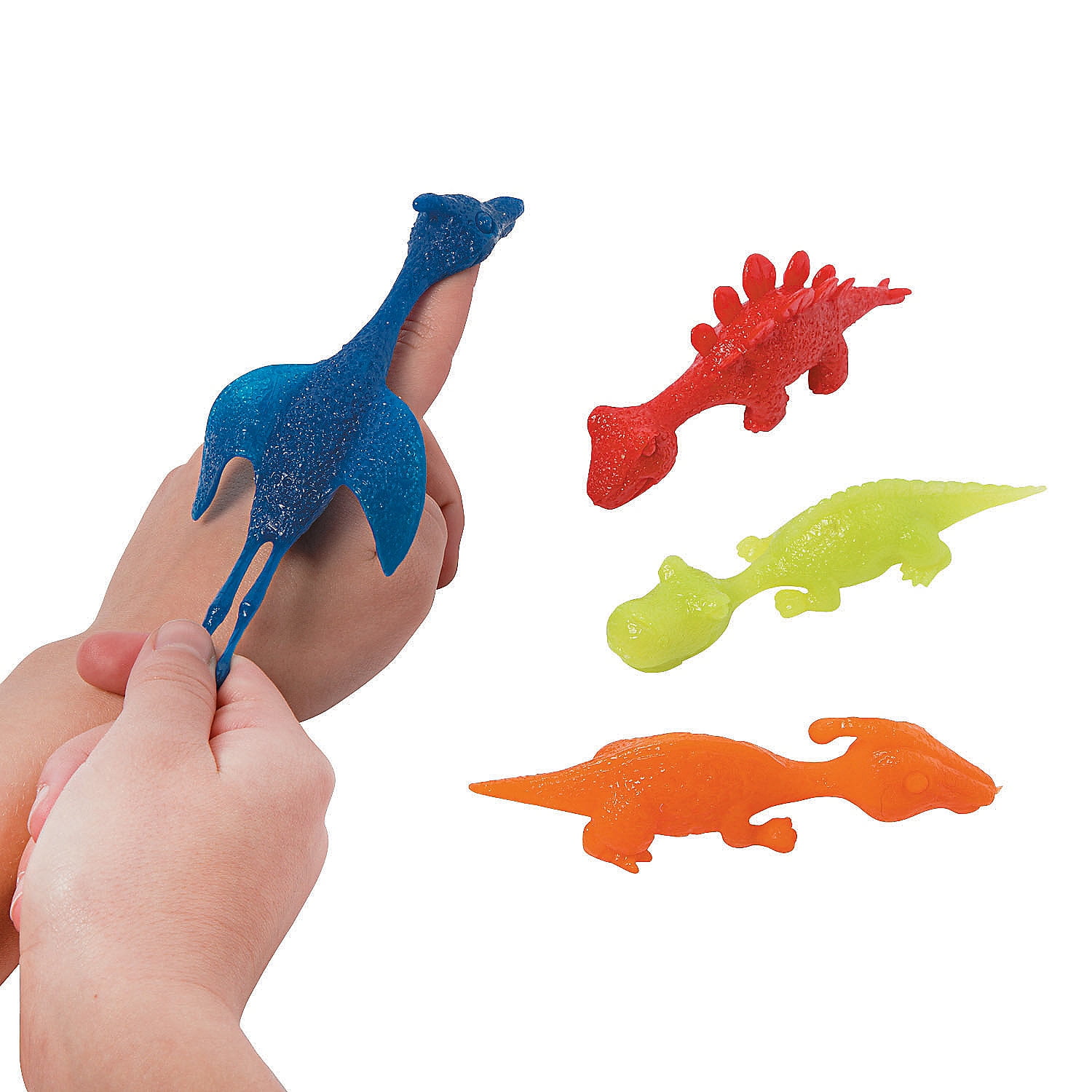 Stretchy Flying Dinosaurs Flingers - Party Favors - 12 Pieces - Walmart.com
