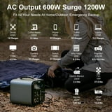Gofort Portable Power Station 550Wh Solar Generator - Walmart.com
