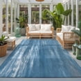 Blue Sky 6x9ft Non Slip Area Rug Modern Abstract Gradient Blue Texture ...