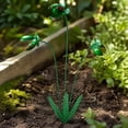 25.2Inch Whimsical Carnivorous Flower Garden Stake,Metal Venus Flytrap ...