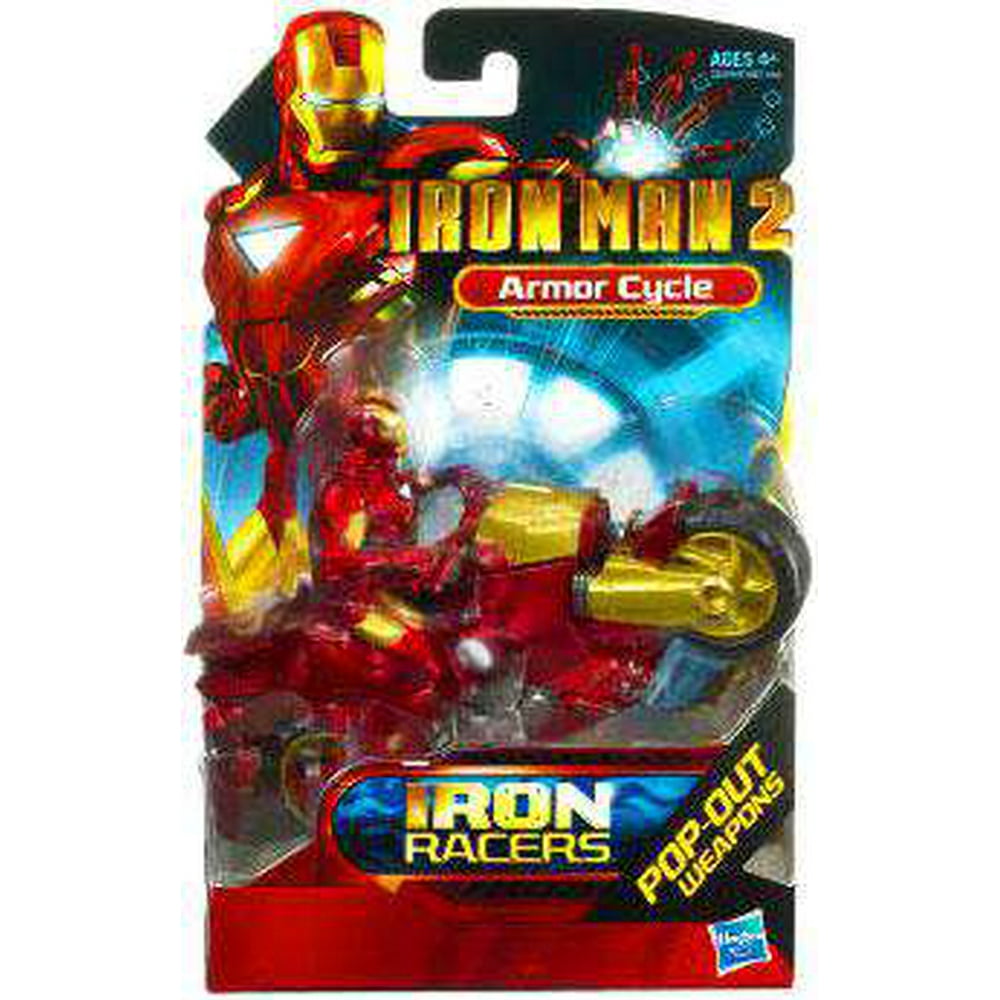 Iron Man Iron Racers Armor Cycle Action Figure - Walmart.com - Walmart.com