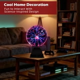 8 inch Extra Large Plasma Ball Purple Red Plasma Lamp Ball - Walmart.com