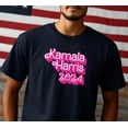 Kamala Harris 2024 Barbie Unisex Adult Cotton Crew Neck T-Shirt ...